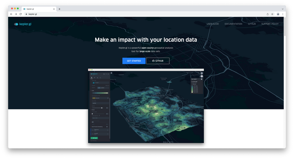 Tutorial - Create a 4D data visualisation with Kepler.gl