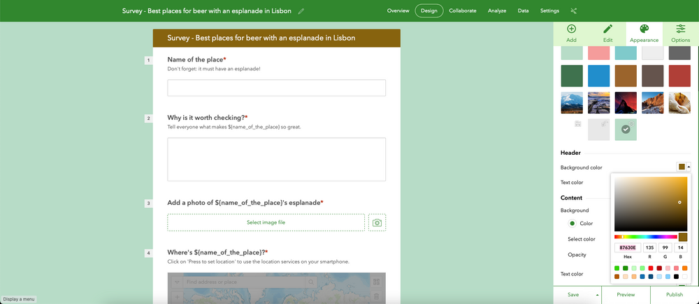 Tutorial - Crowdsource data and create a digital map tour
