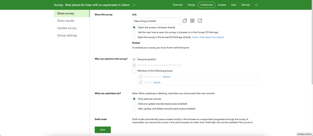 Tutorial - Crowdsource data and create a digital map tour