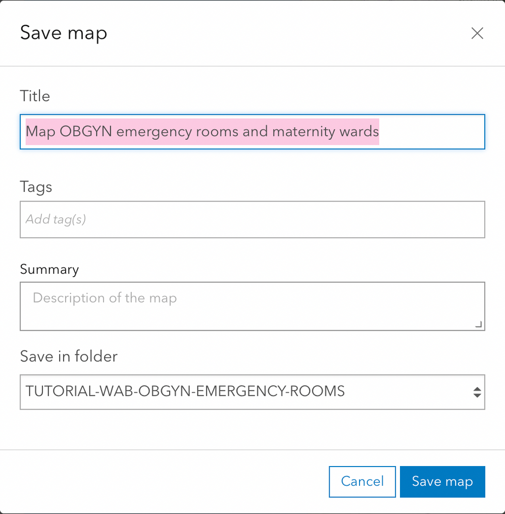 Tutorial – How to find the nearest emergency rooms