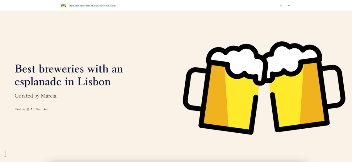 Tutorial - Crowdsource data and create a digital map tour