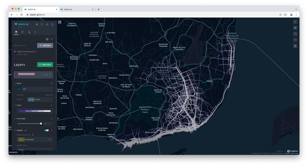 Tutorial - Create a 4D data visualisation with Kepler.gl